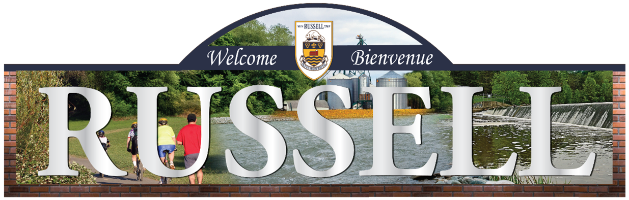 Russell Sign Project | Kin Club of Russell