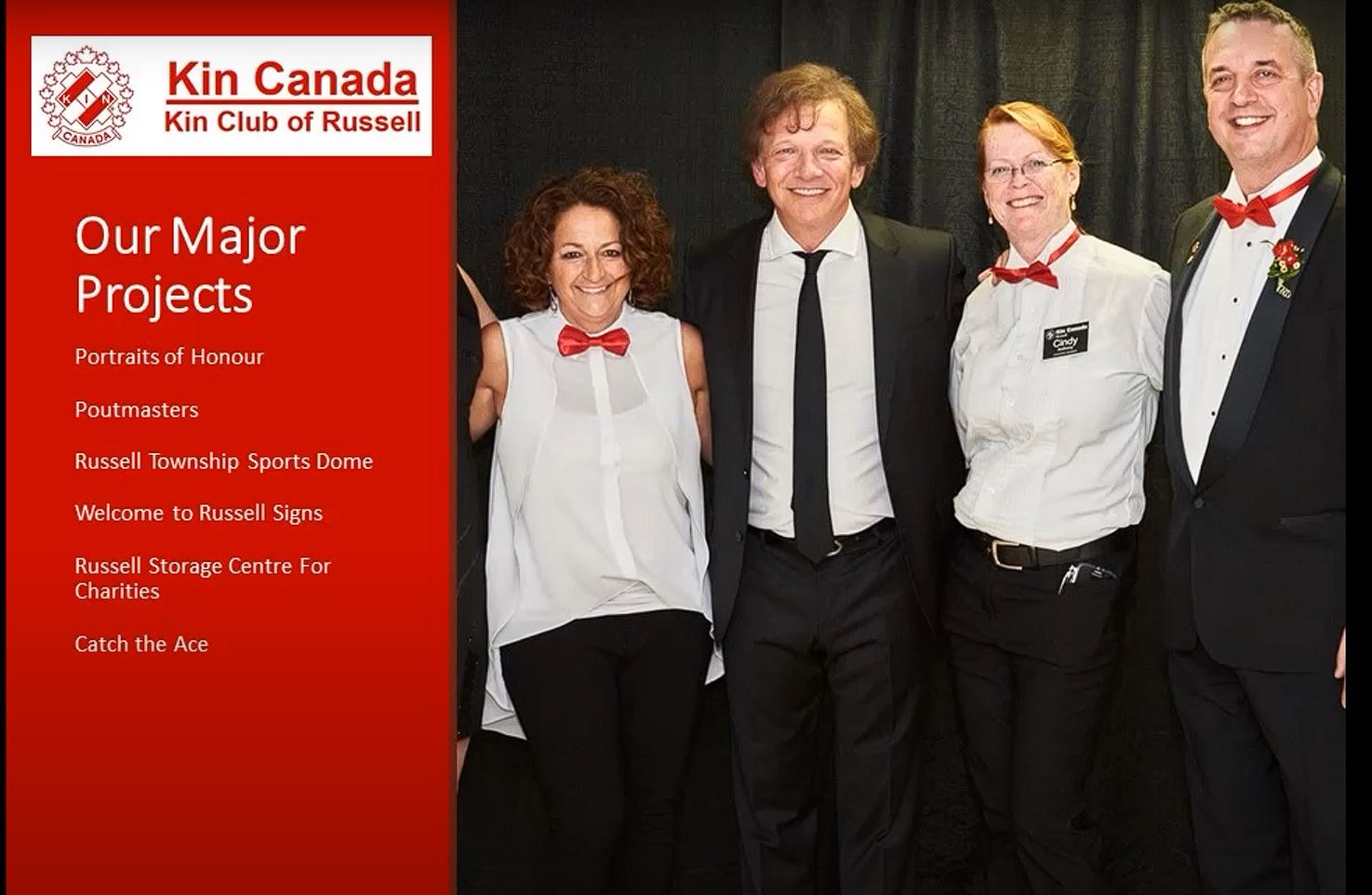 Kin Club of Russell 2022 Major Projects | Kin Club of Russell